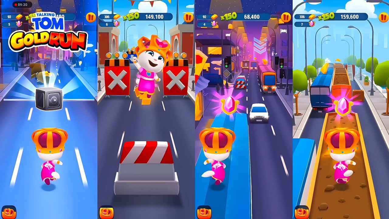 Princess Angela Running In Angela's Magic Wish Adventure - Talking Tom ...