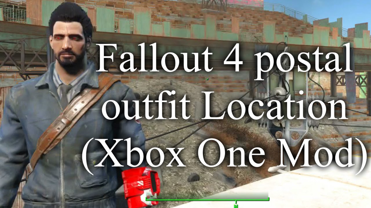 Fallout 4 postal outfit Location (Xbox One Mod) - YouTube