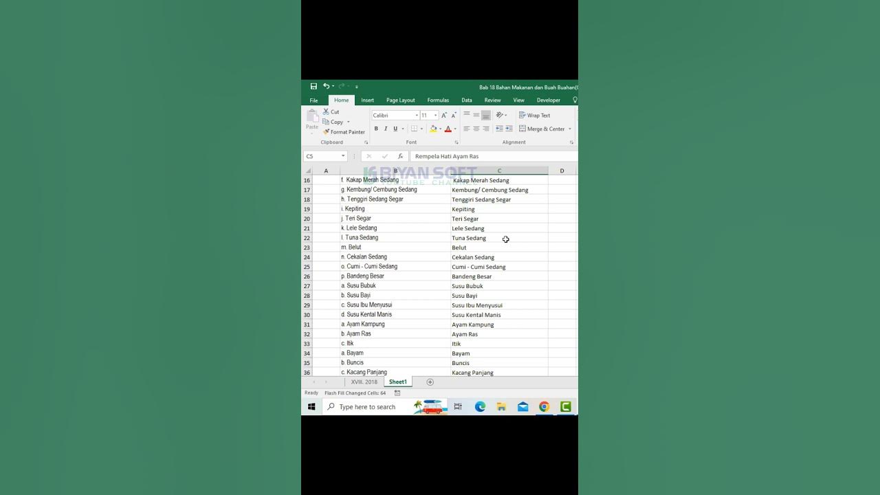 Mudahnya merapikan Data di excel #exceltips #exceltricks #excel #exceltutorial #belajarexcel ...