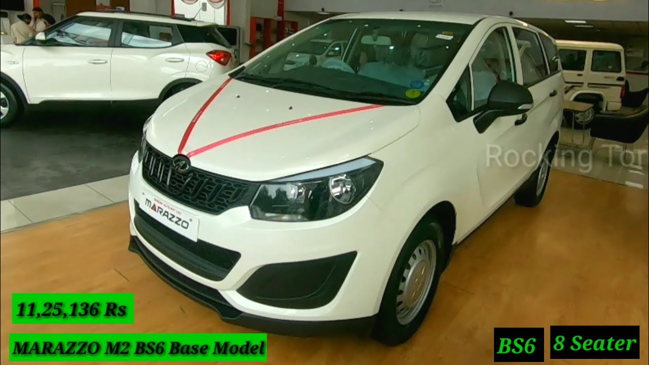 New MAHINDRA MARAZZO M2 BS6 BASE MODEL Detailed WALK AROUND. - YouTube