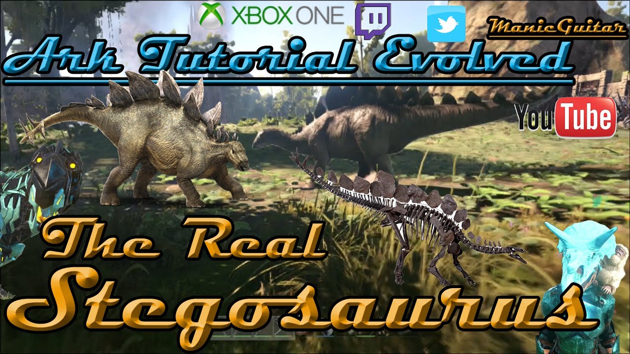 Ark Tutorial Evolved: S02Ep04 The Real Stegosaurus - YouTube