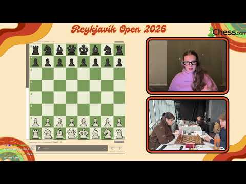 Tamara (1602) vs. Bernard (1888) - Reykjavík Open Rd. 2 - hosted by @elena