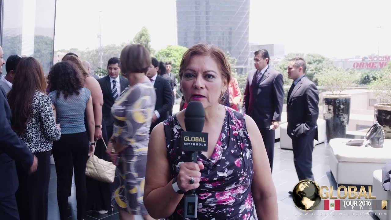 Tour Global 2016 Perú: Alicia Rangel sobre Global InterGold - YouTube