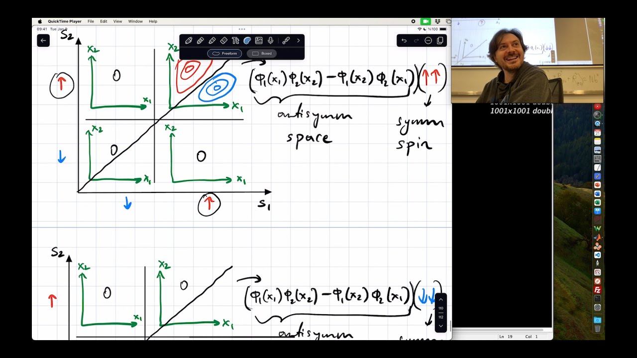MSN 517 - Lecture 25: Identical particles, Fermions and Bosons - YouTube