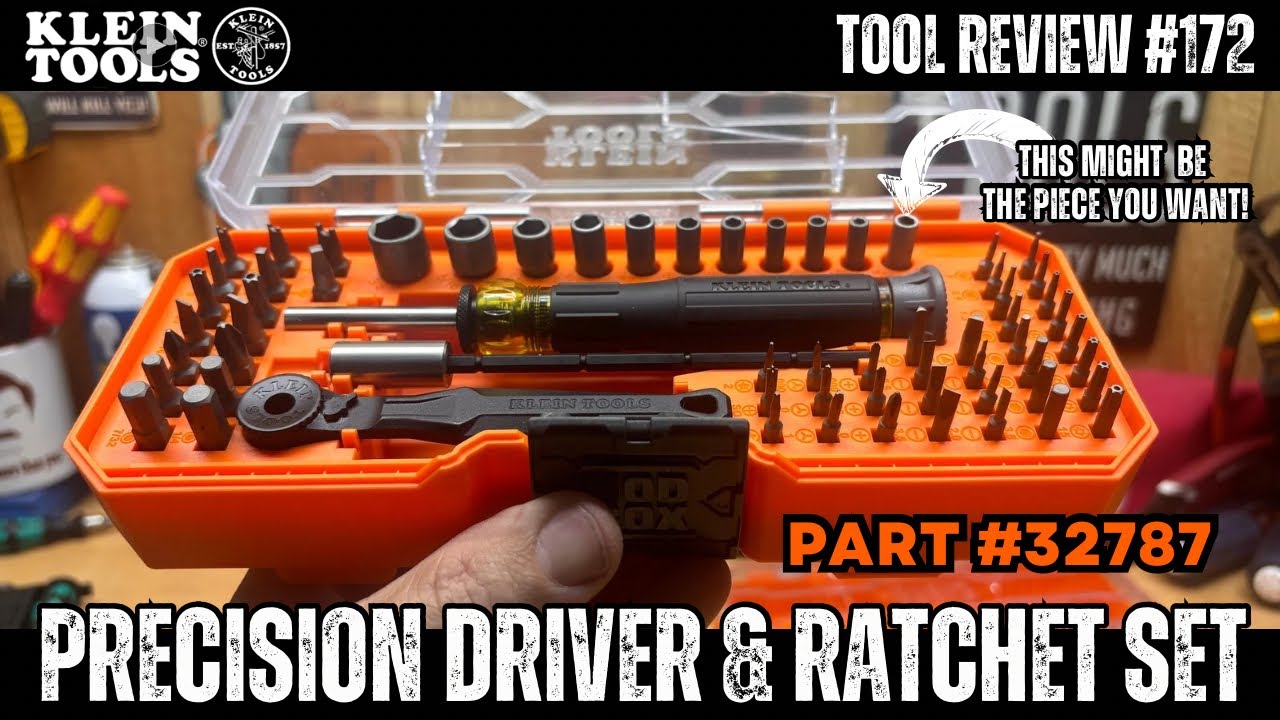 Klein Tools Precision Driver & Ratchet ModBox Set 32787 #klein #tools # ...