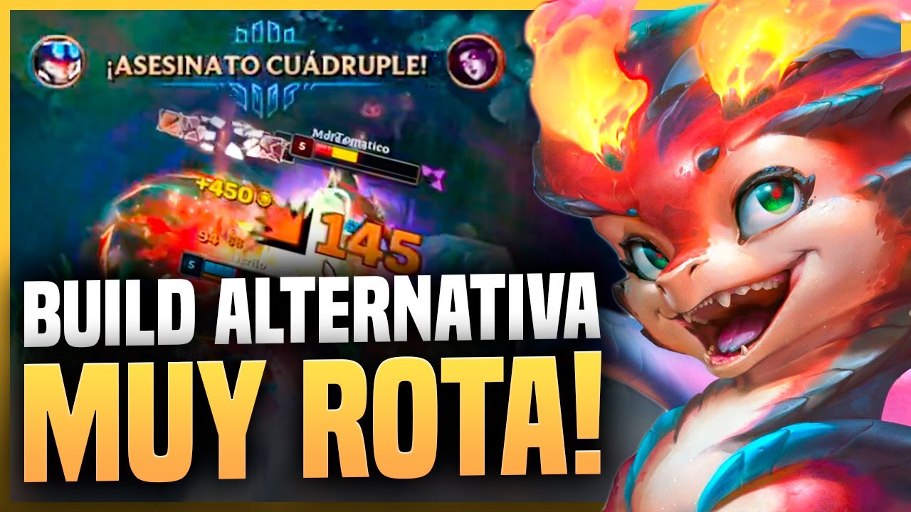 EL NUEVO CAMPEÓN SMOLDER ESTA ROTISIMO con esta BUILD ALTERNATIVA - YouTube