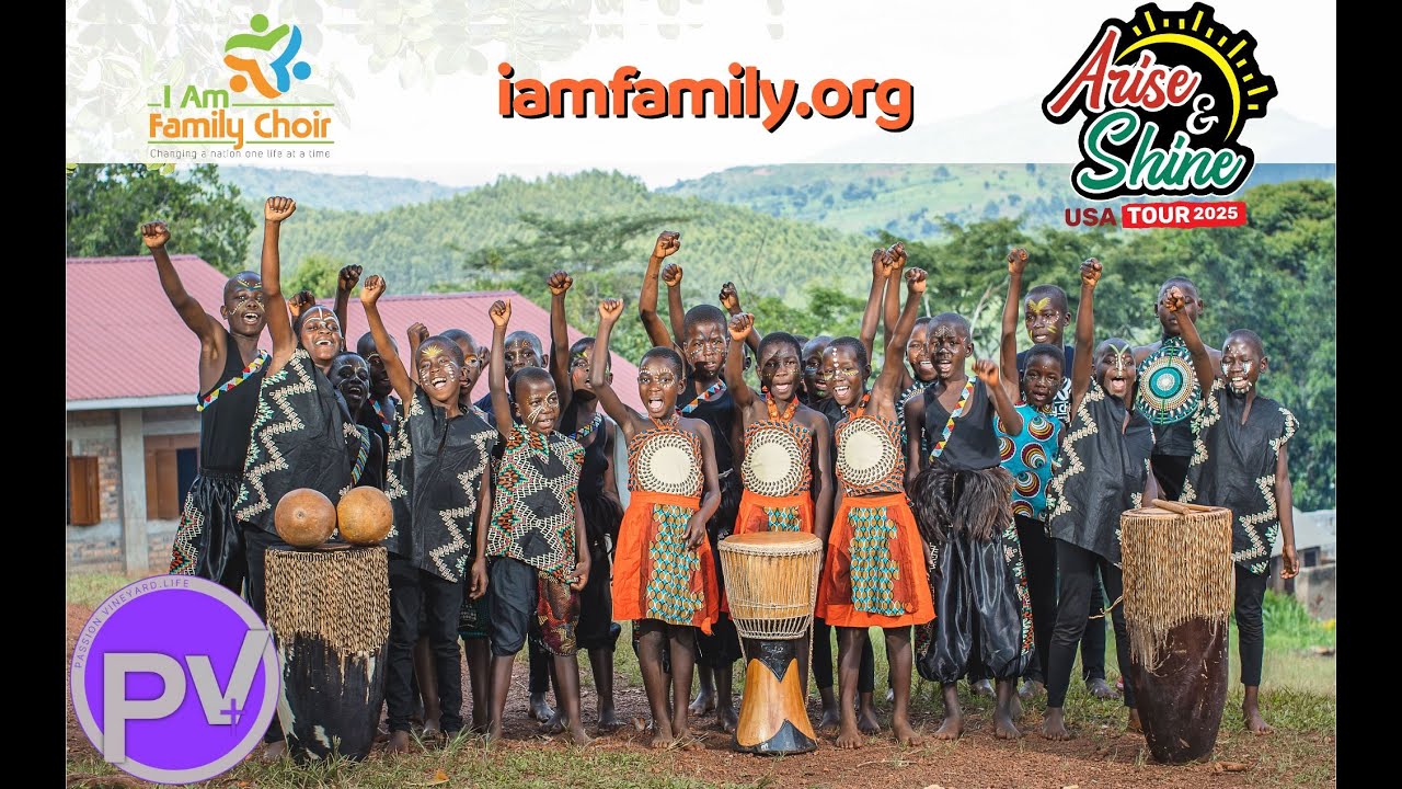 I am Family Choir visit from Uganda | Passion Vineyard Church | 1/11 ...
