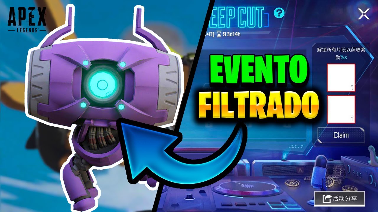 SE FILTRA EVENTO DE ROWDY MASCOTA DE LA NUEVA LEYENDA DJ APEX LEGEND ...