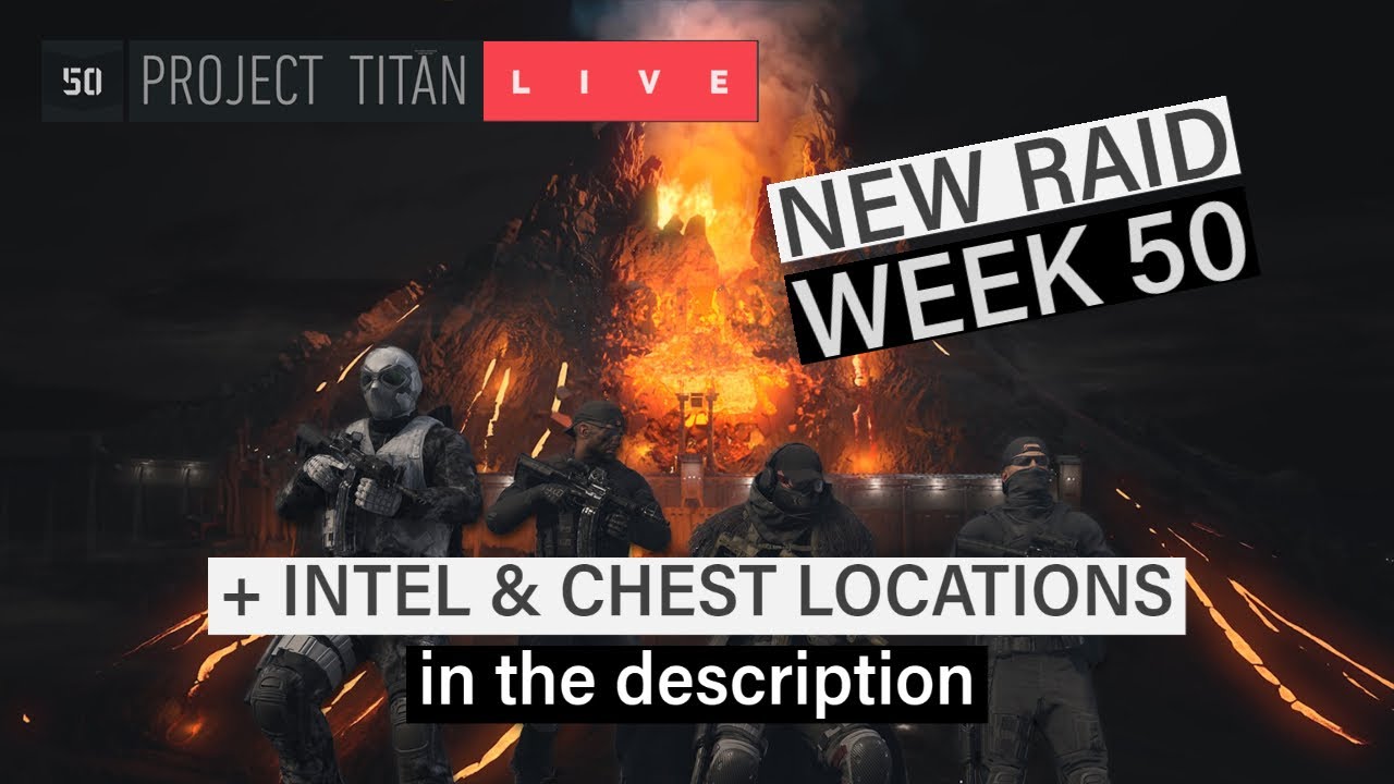 Ghost Recon Breakpoint | ⚡ NEW RAID week 50 ⚡ including RAID Intel and ...