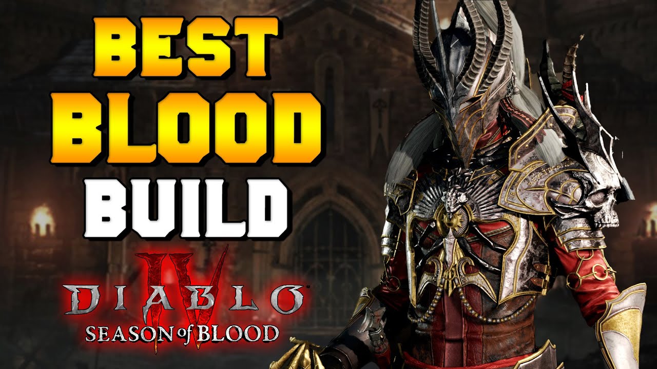 THE BEST VAMPIRE Blood Endgame & Leveling Necro Build | Diablo 4 - YouTube