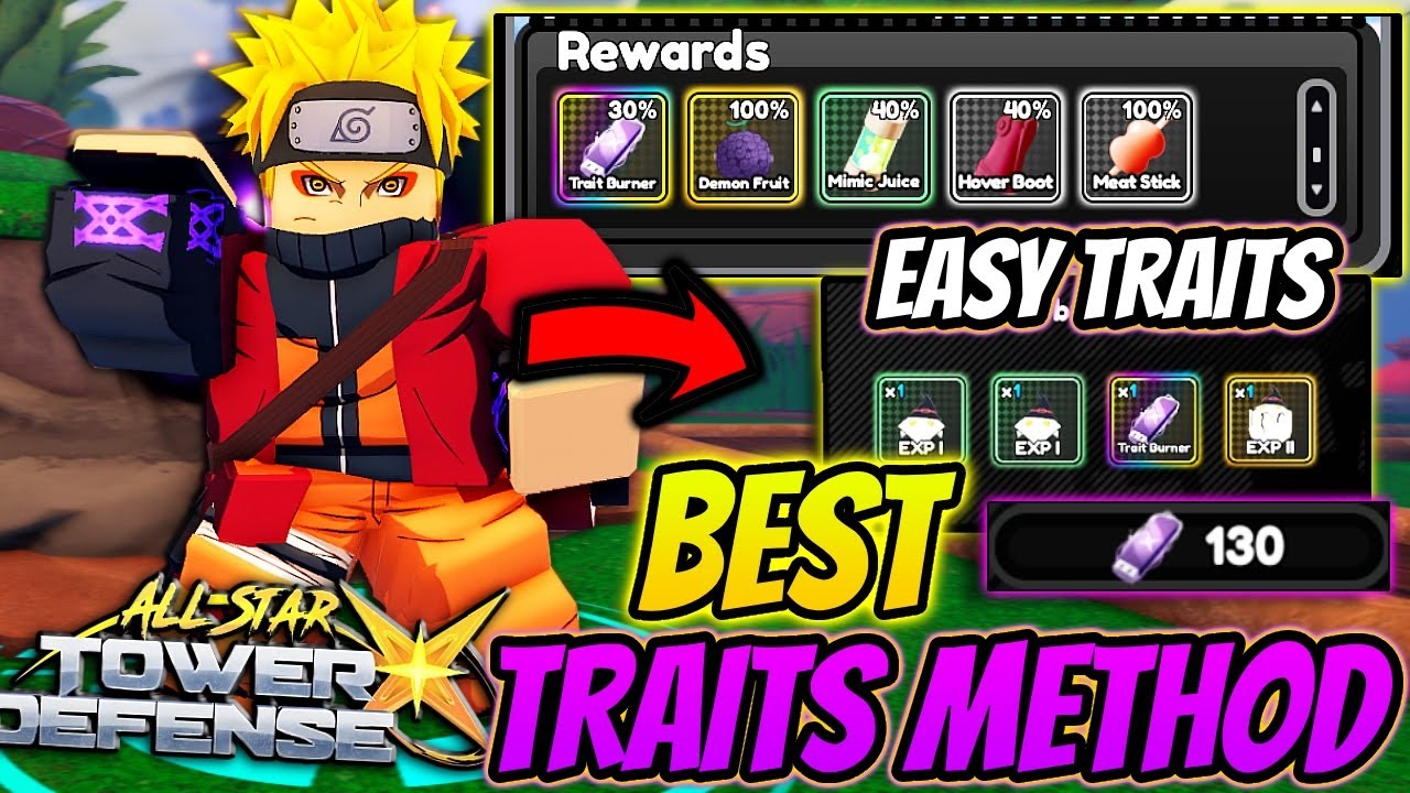 The *BEST* Way To Get Trait Rerolls FAST IN All Star Tower Defense X ...