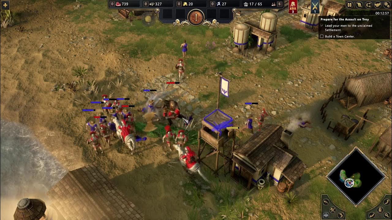 Age of Mythology Retold Titan Difficulty Complete Story Walkthrough - YouTube