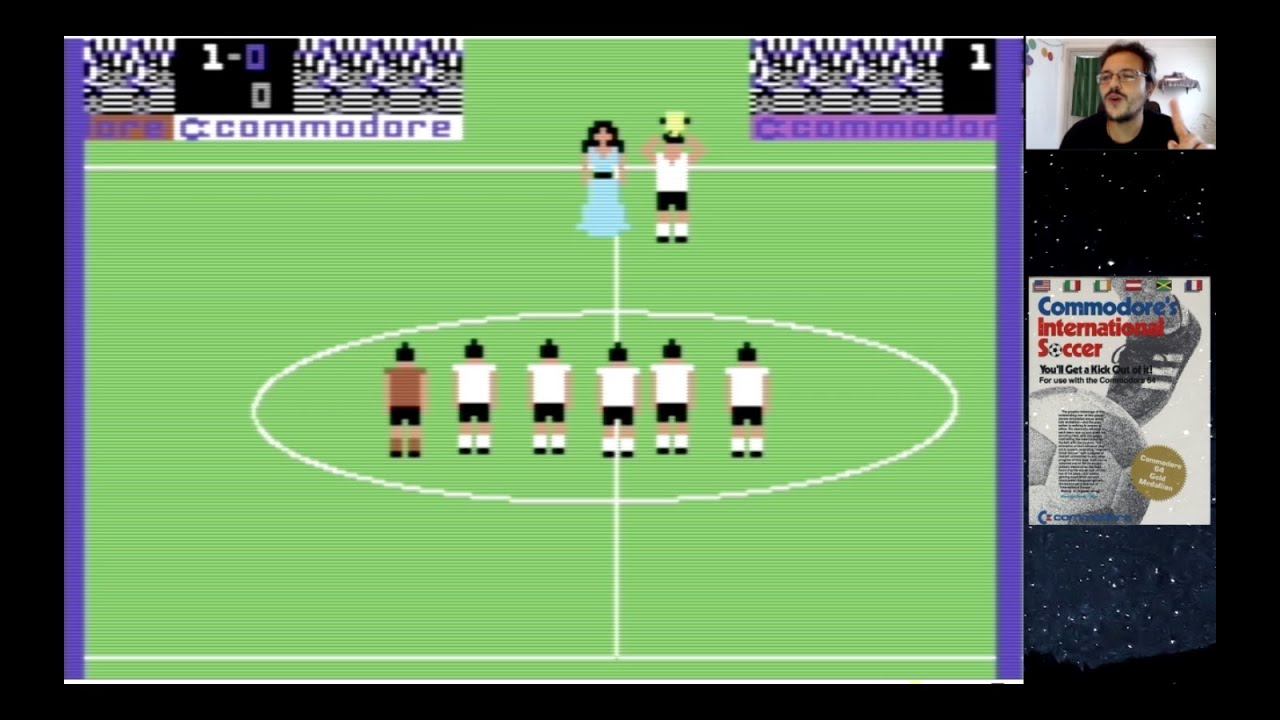 International Soccer (Commodore 64 - 1983) // El primer juego Decente ...
