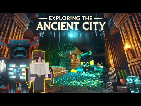 Minecraft Ancient City Secrets and Warden Battle!! Minecraft Pocket ...