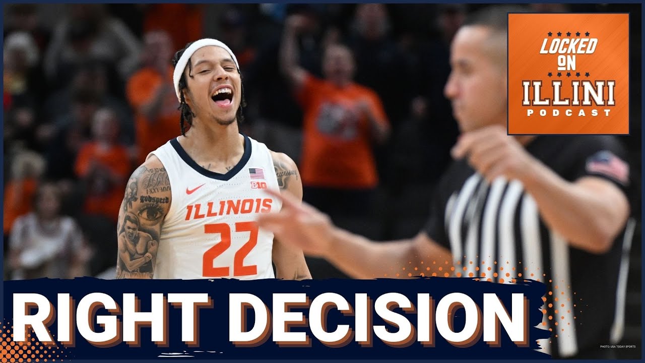 RIGHT CALL: Why Both the Illini and Tre White Won By Going Their ...