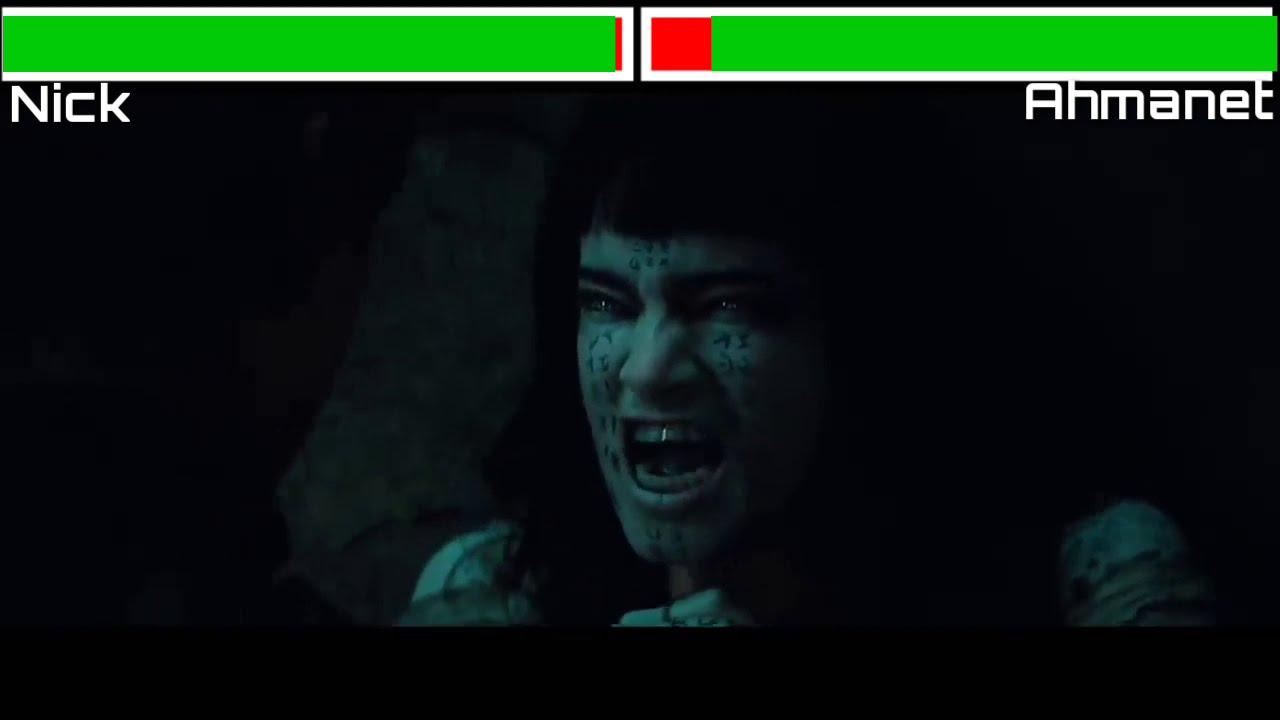 Nick Vs Ahmanet With HealthBars HD (The Mummy) - YouTube