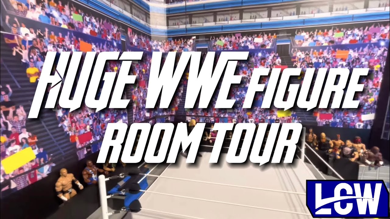 HUGE WWE figure room tour 2022! - YouTube