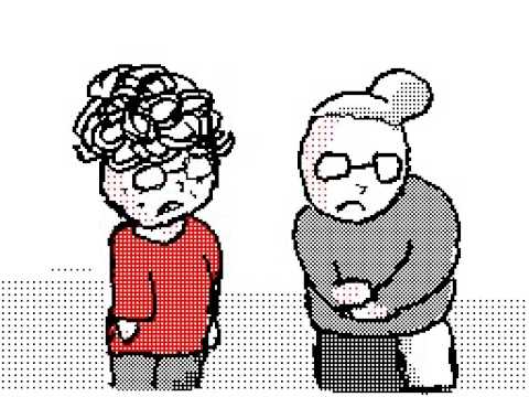 La vieja ´l visillo / Flipnote Hatena