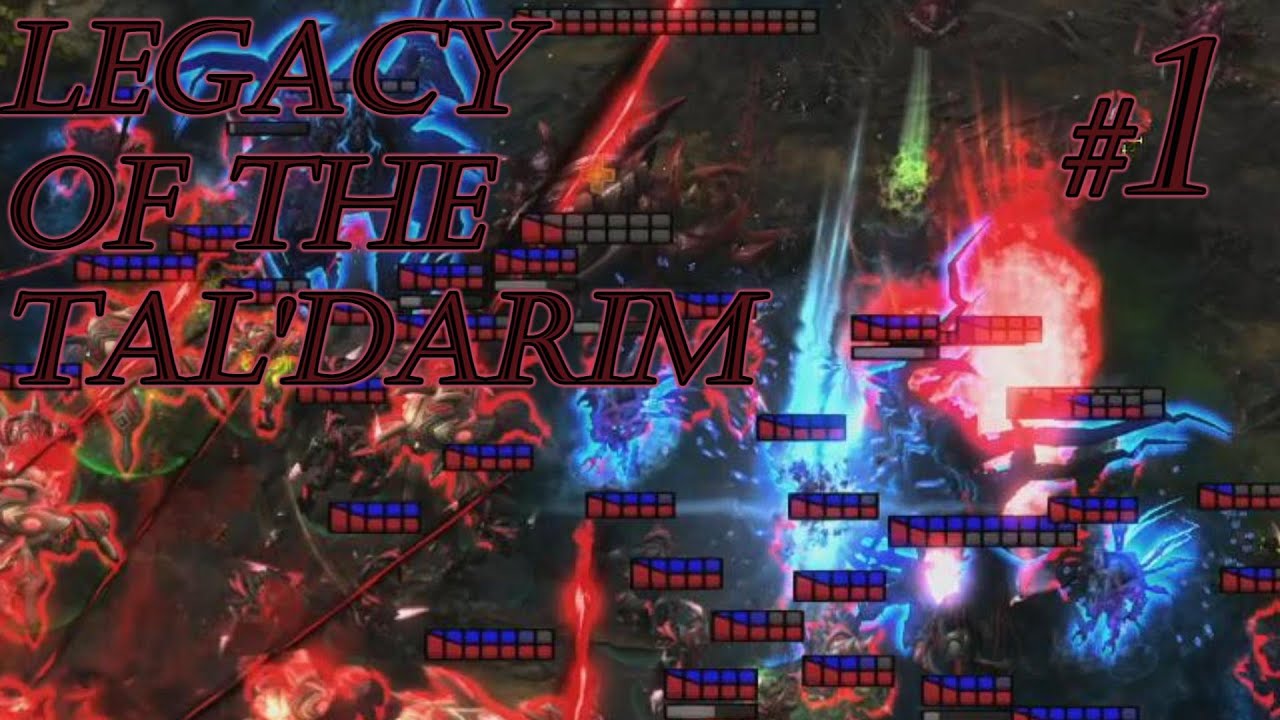 Time to spread Death & Destruction || Starcraft 2 Legacy of the Tal ...