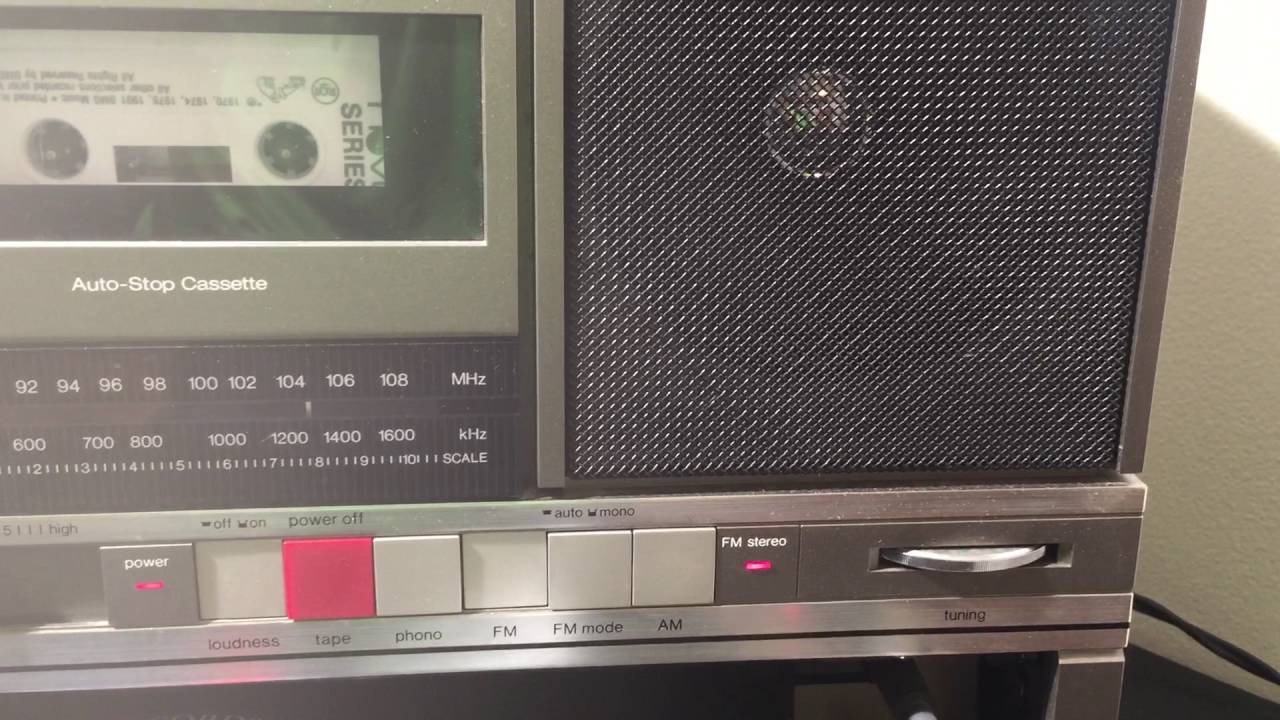 Panasonic SG-J500 Turntable Boombox - YouTube