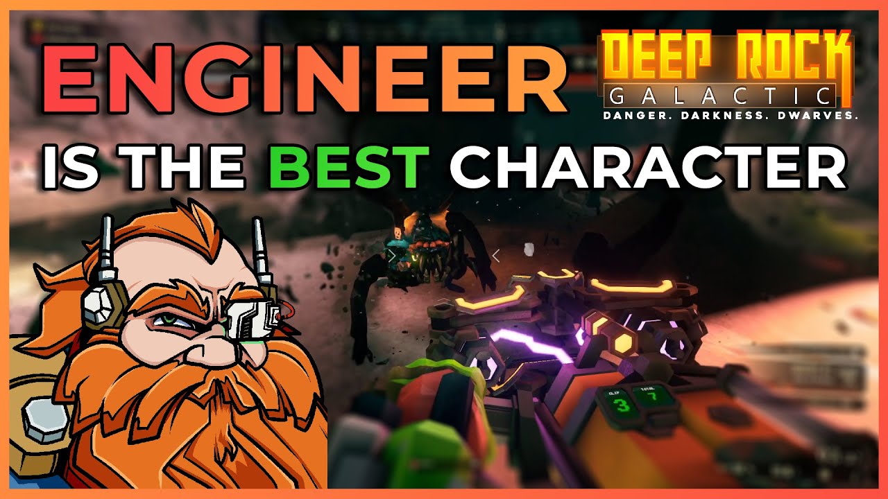 is Engineer the BEST character in Deep Rock Galactic? - YouTube