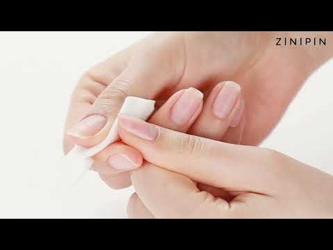 Zinipin Gel Nail Sticker Tutorial