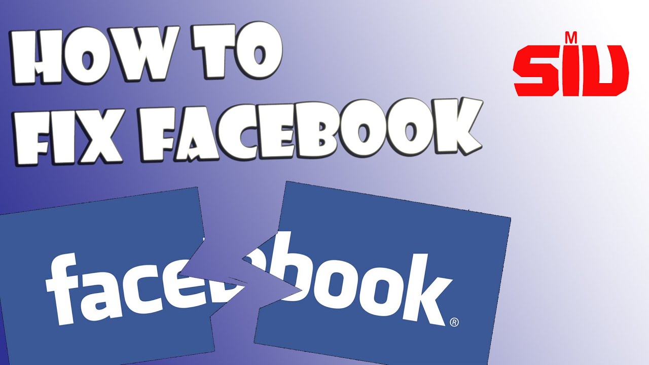 HOW TO FIX FACEBOOK 2016 - Master Siu - YouTube