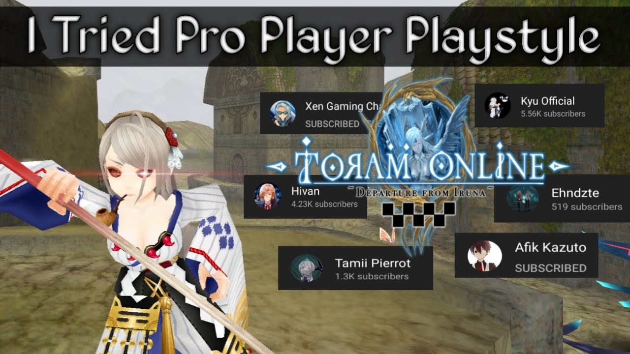 Toram Online : Me Copy This Pro Player Playstyle For Fun - YouTube