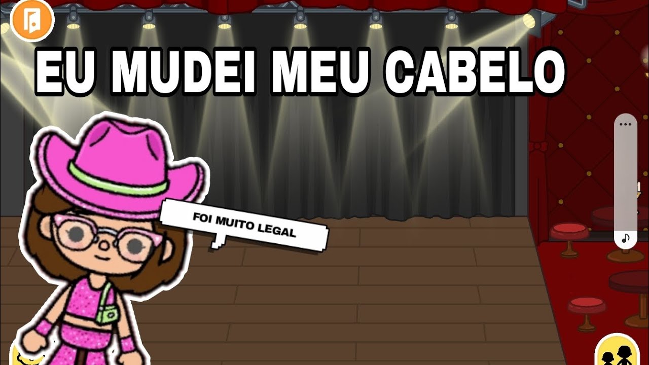 TOCA LIFE WORLD - MINHA FILHA CORTOU O CABELO E ASSISTIU O FILME DA ...