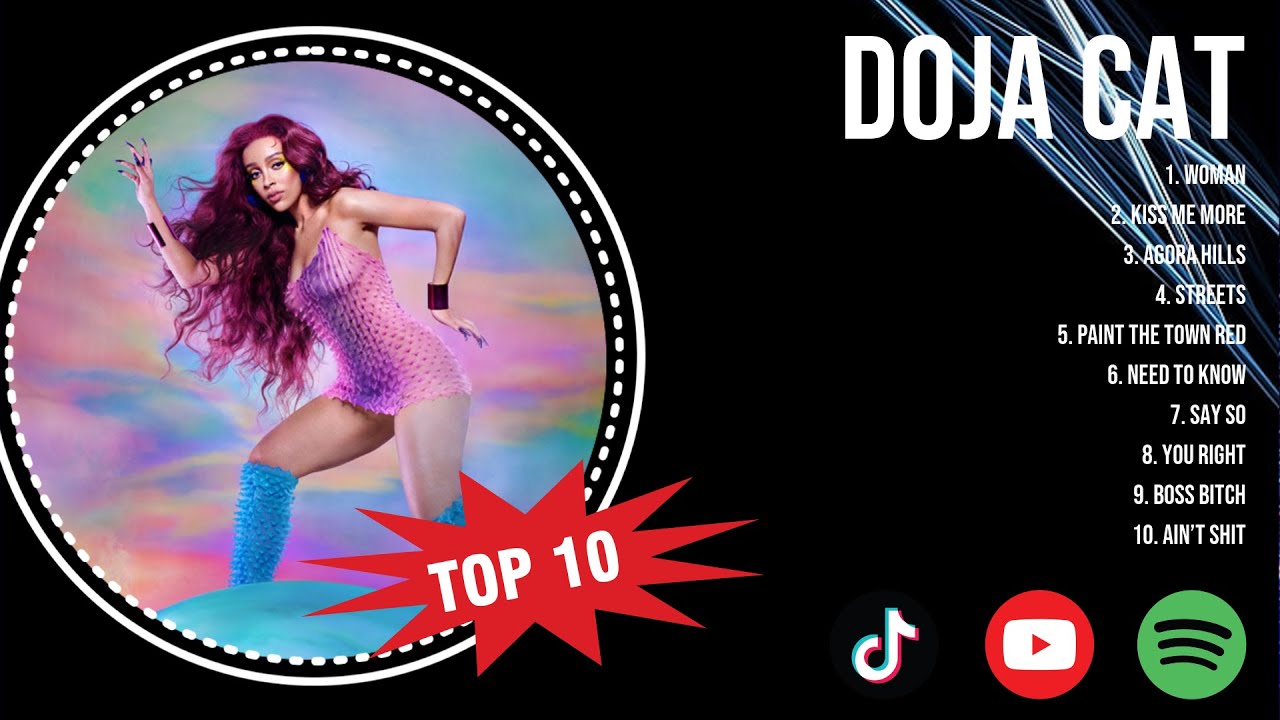 Doja Cat Greatest Hits Playlist Full Album ~ Best Songs Collection Of ...