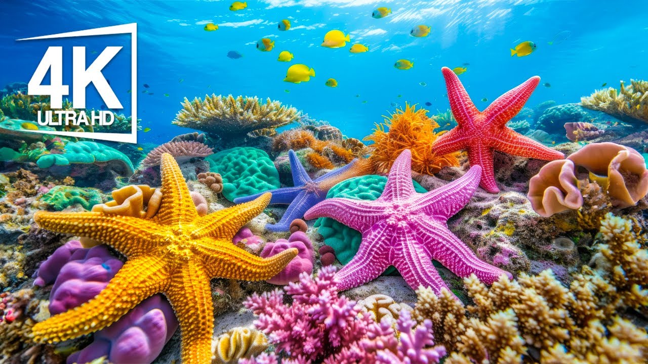 The Best 4K (ULTRA HD) Aquarium - Glowing Wonders of the Deep-Sea ...