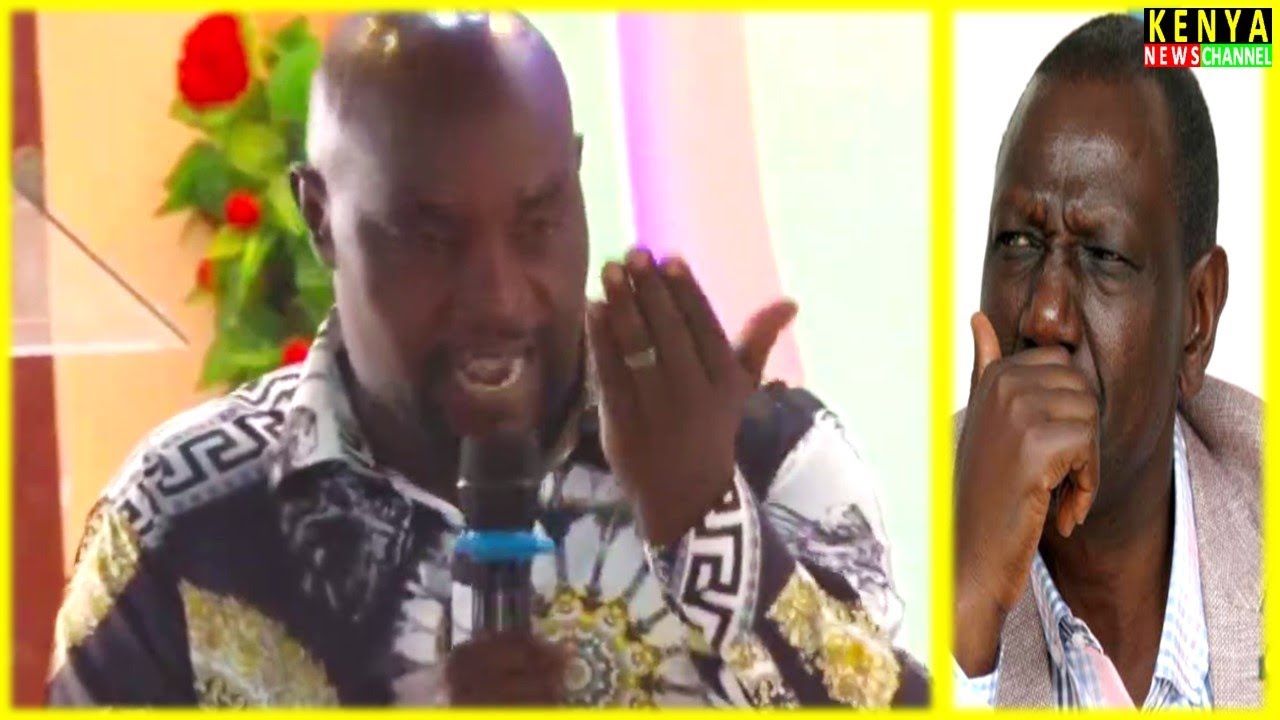 THIS MAN! Fearless Senator Wambua lectures Ruto badly in Church today in front of Kalonzo ...