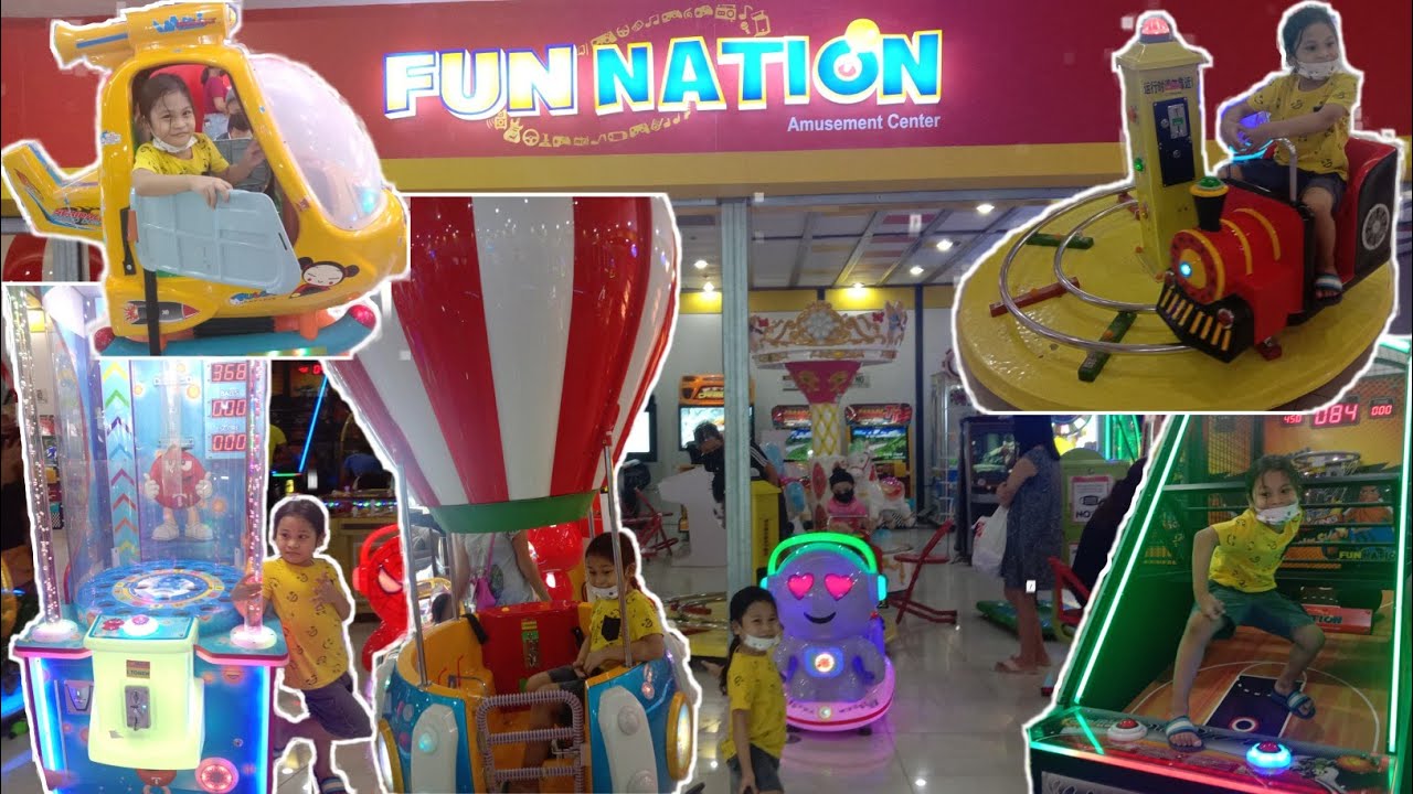 Caleb Playing at Fun Nation Arcade | Funny Videos - YouTube
