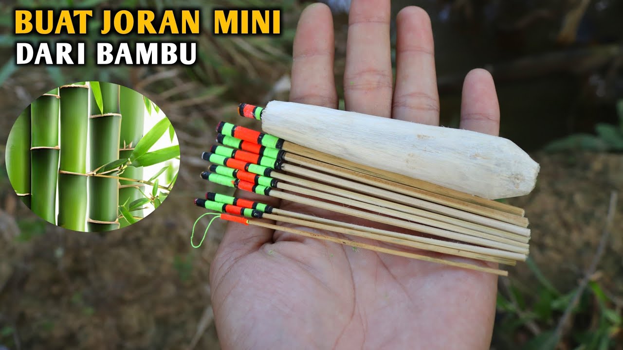 Tutorial membuat pancing lentur dari bambu, joran tanago mini muat di ...