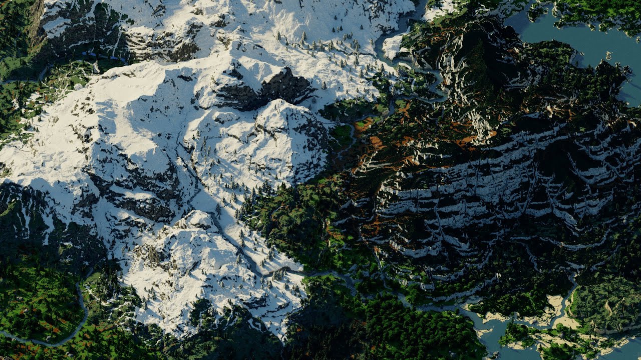 Alera | 5000x5000 Minecraft RPG map 1.16.4 | Download | - YouTube