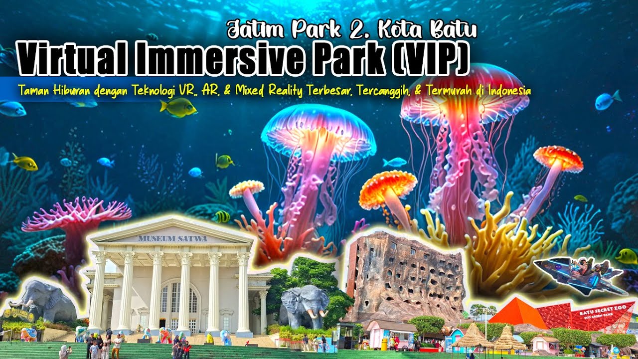 BARU JATIM PARK 2: VIRTUAL IMMERSIVE PARK (VIP) || SENSASI NONTON DI ...