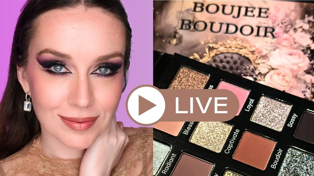 PLAYING WITH KAIMA COSMETICS BOUJEE BOUDOIR 🎨#kaimacosmetics #eyemakeup ...