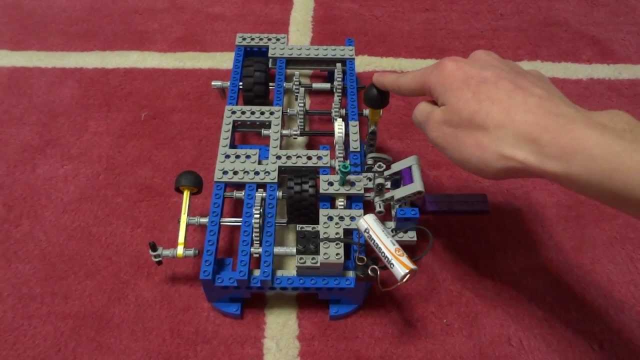 LEGO Engine Manual shift - YouTube