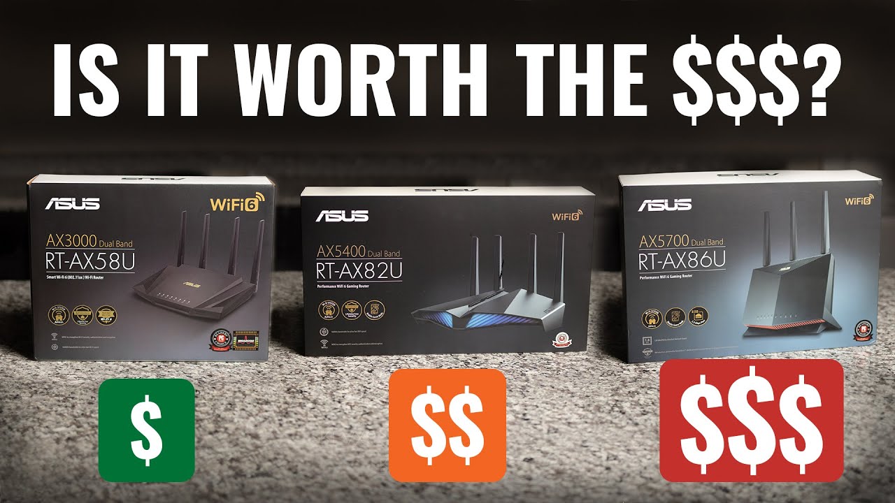 The BEST WiFi 6 Router | ASUS RT-AX58U vs RT-AX82U vs RT-AX86U - YouTube