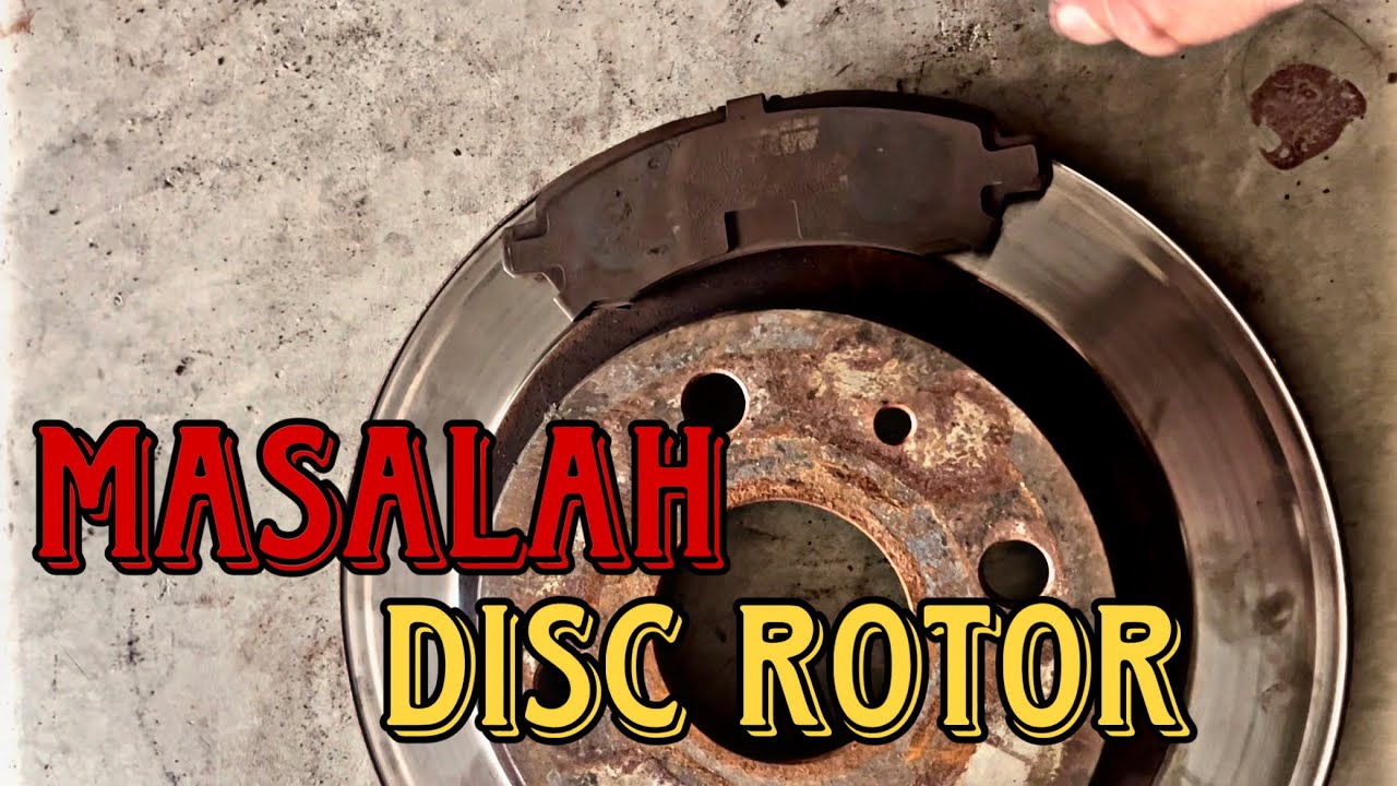 Kenapa disc rotor perlu ganti? Ada orang skim disc je. - YouTube