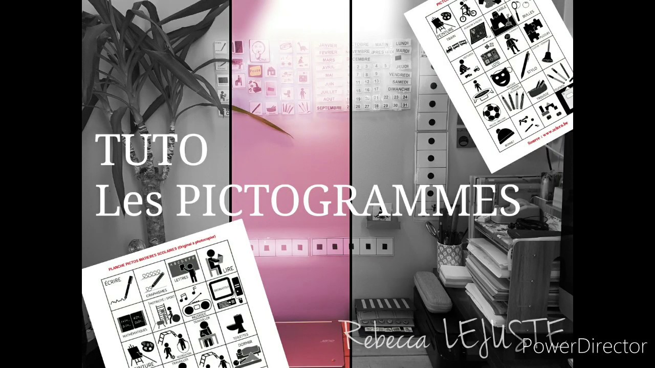 AA, TUTO Les PICTOGRAMMES - YouTube