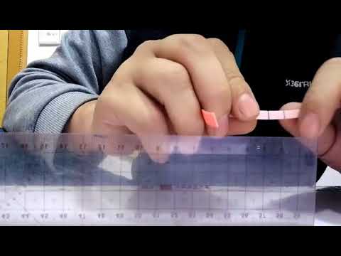 How to measure the stretch ratio of latex, so easy! - YouTube