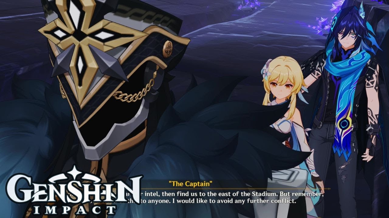 💠Capitano & Ororon Meets the Traveler Cutscene 【Genshin Impact 5.1 ...