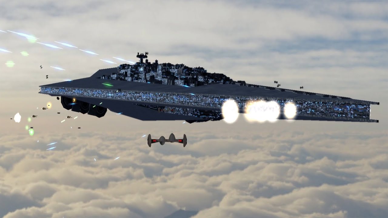 Executor Super Star Destroyer vs CIS Survivor Fleet – Epic Star Wars ...