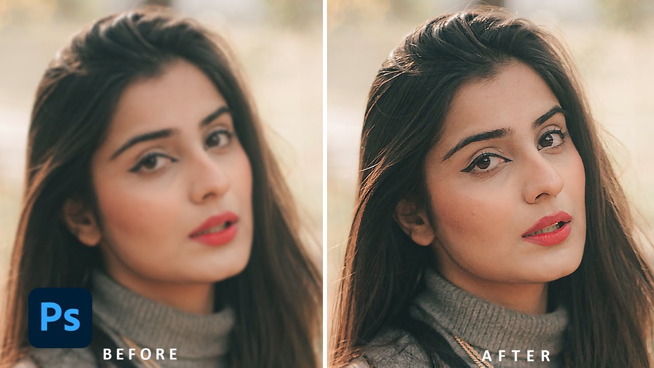 Easy Way to fix blurry images in photoshop | photoshop tutorial - YouTube