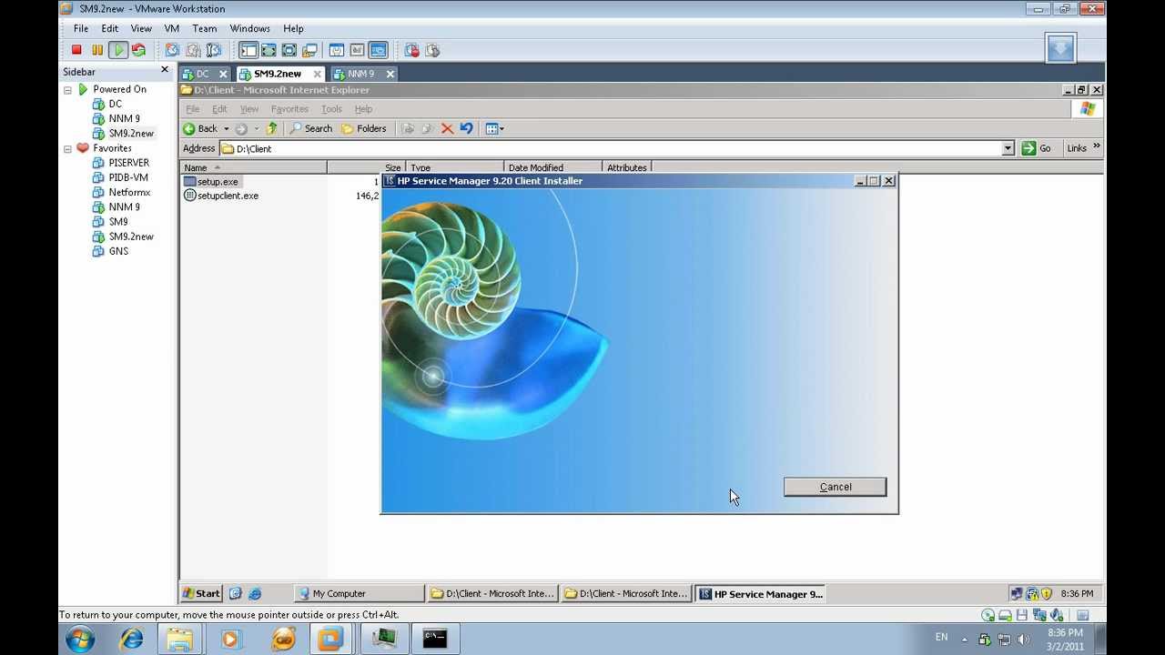 Installing HP Service Manager 9.2.wmv - YouTube