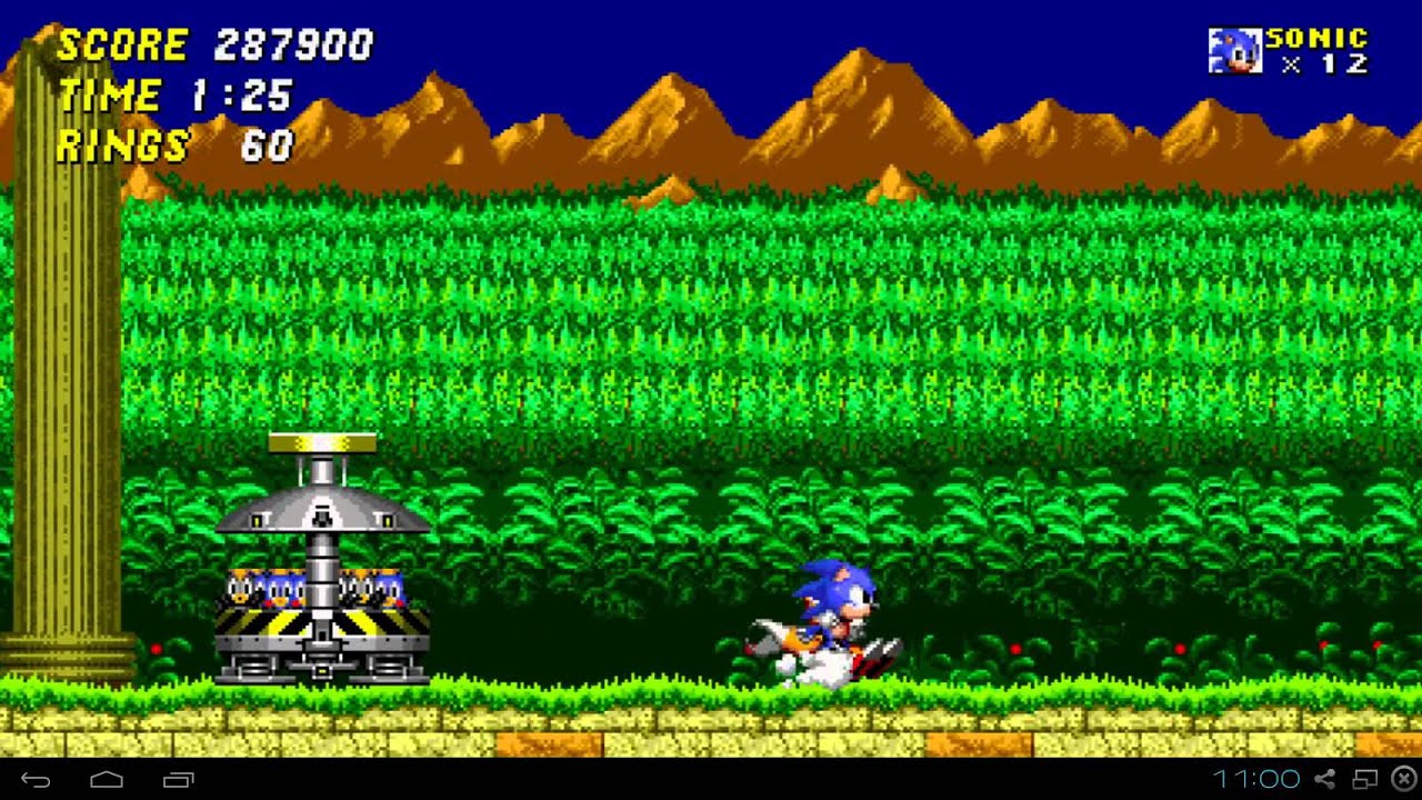 Sonic The Hedgehog 2 (Android) - Capsule glitch - YouTube
