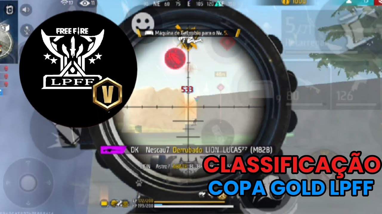CLASSIFICAÇÃO COPA GOLD LPFF 🔥 HIGHLIGHTS EM CAMPEONATOS 🔥 POCO X6 PRO ...