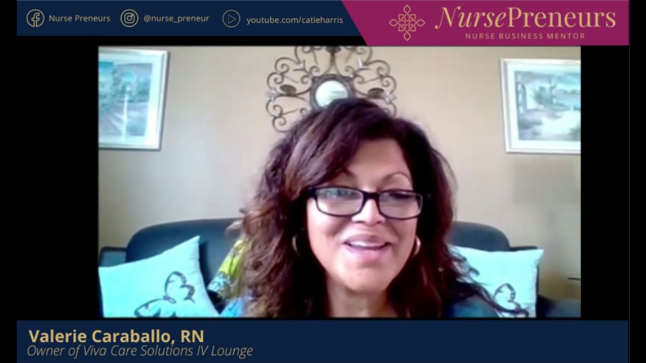 Valerie Caraballo, RN owner of Viva Care Solutions IV Lounge - YouTube