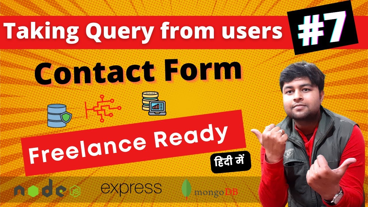🔥How to take query from user in our website | Freelance Project using ...